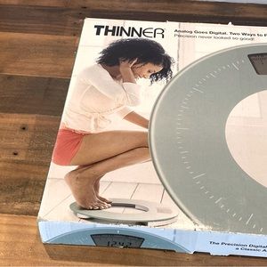 Bath | Conair Th325 Thinner Digital Round Glass Scale | Poshmark